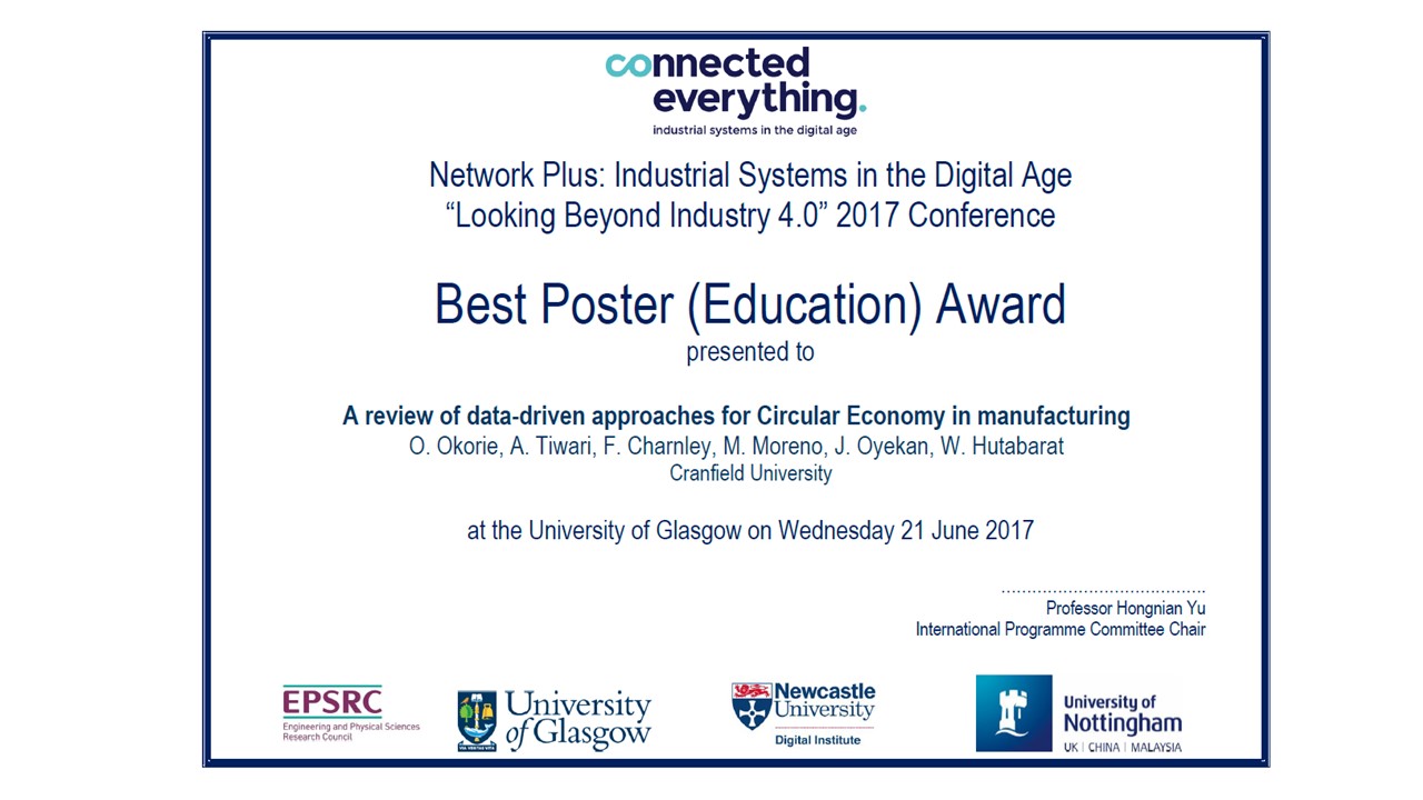 2017 Conference: best poster awards