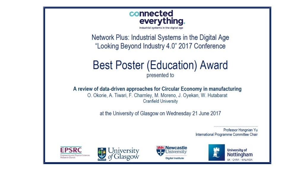 2017 Conference: best poster awards