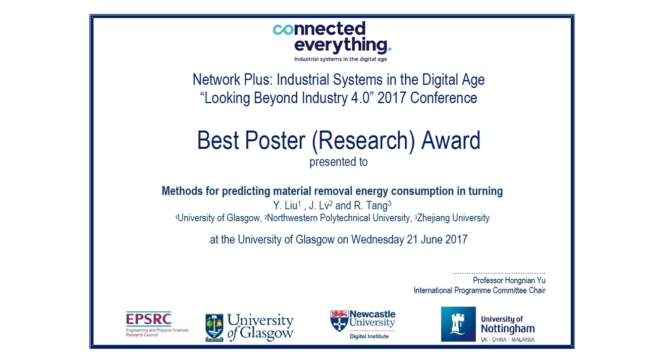 2017 Conference: best poster awards